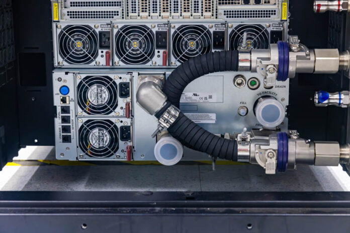 Supermicro Özel Sıvı Soğutma Rafı Soğutma Dağıtımı